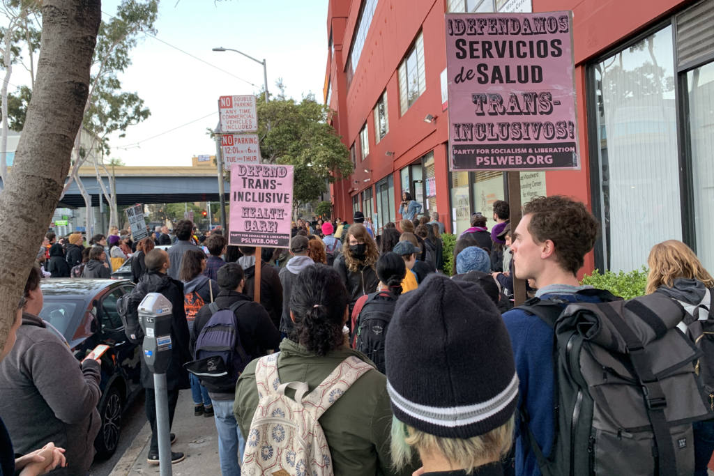 Rally held to protest proposed move and service reduction for Lyon ...