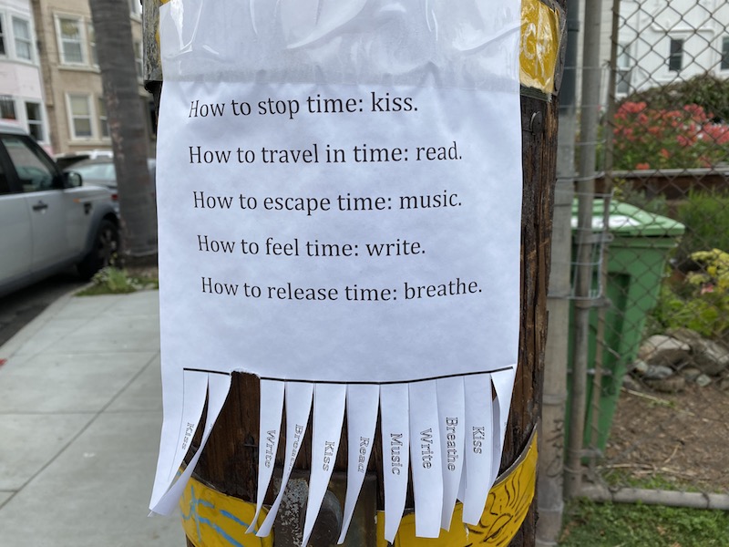 Snap: Time and questions about time - Mission Local