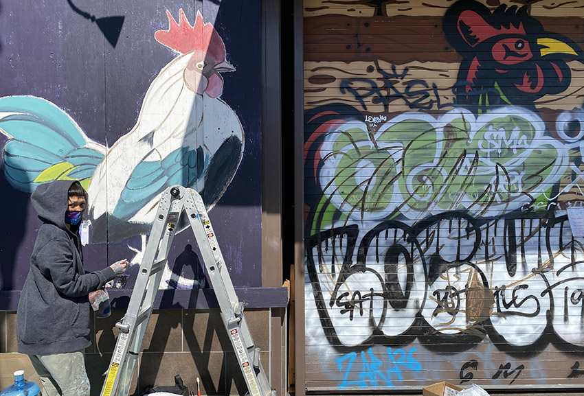 Snap: Artist at work - Mission Local