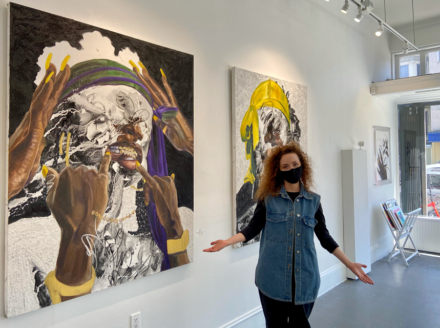Voss Gallery in San Francisco’s Mission District sold out its show ...