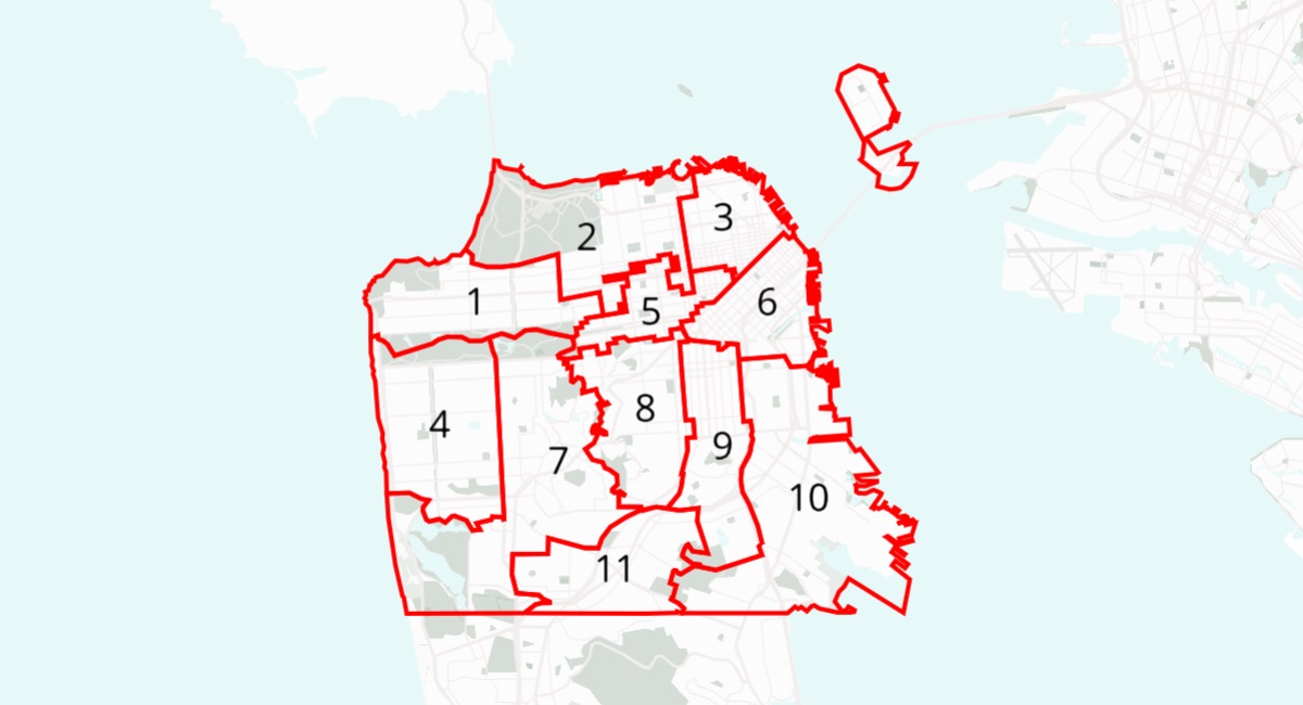 Redistricting: Final map finally approved - Mission Local