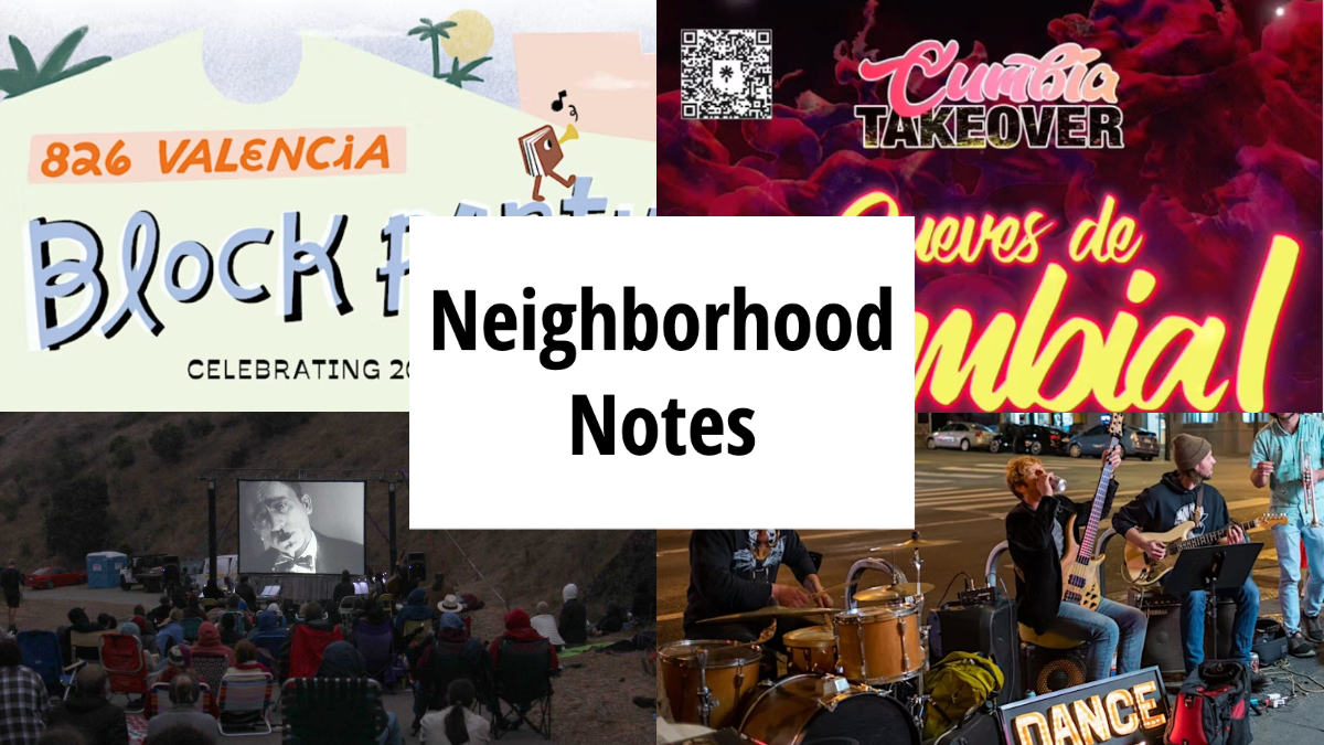 Neighborhood Notes: 826 Valencia block party, cumbia takeover and more ...