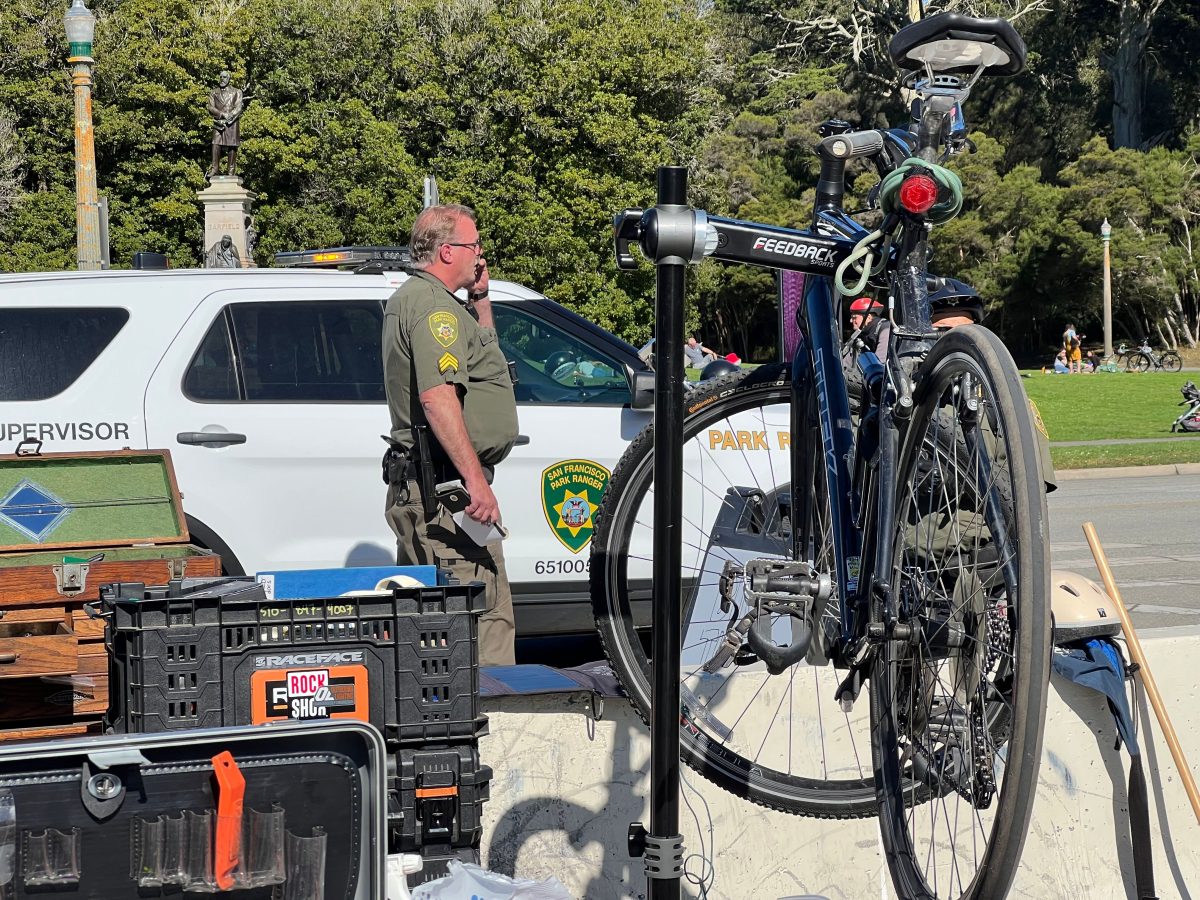 Park ranger threatens to ticket bike mechanics raising money for ...