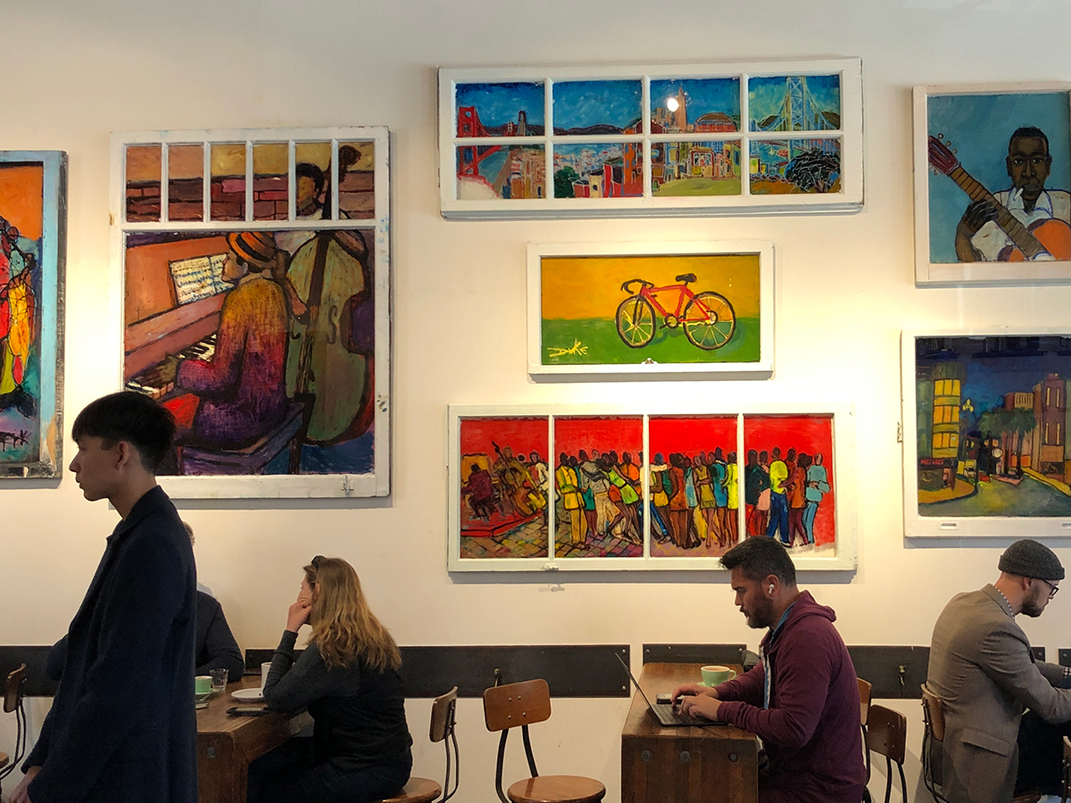 People we meet: Chris Duke, who paints window panes