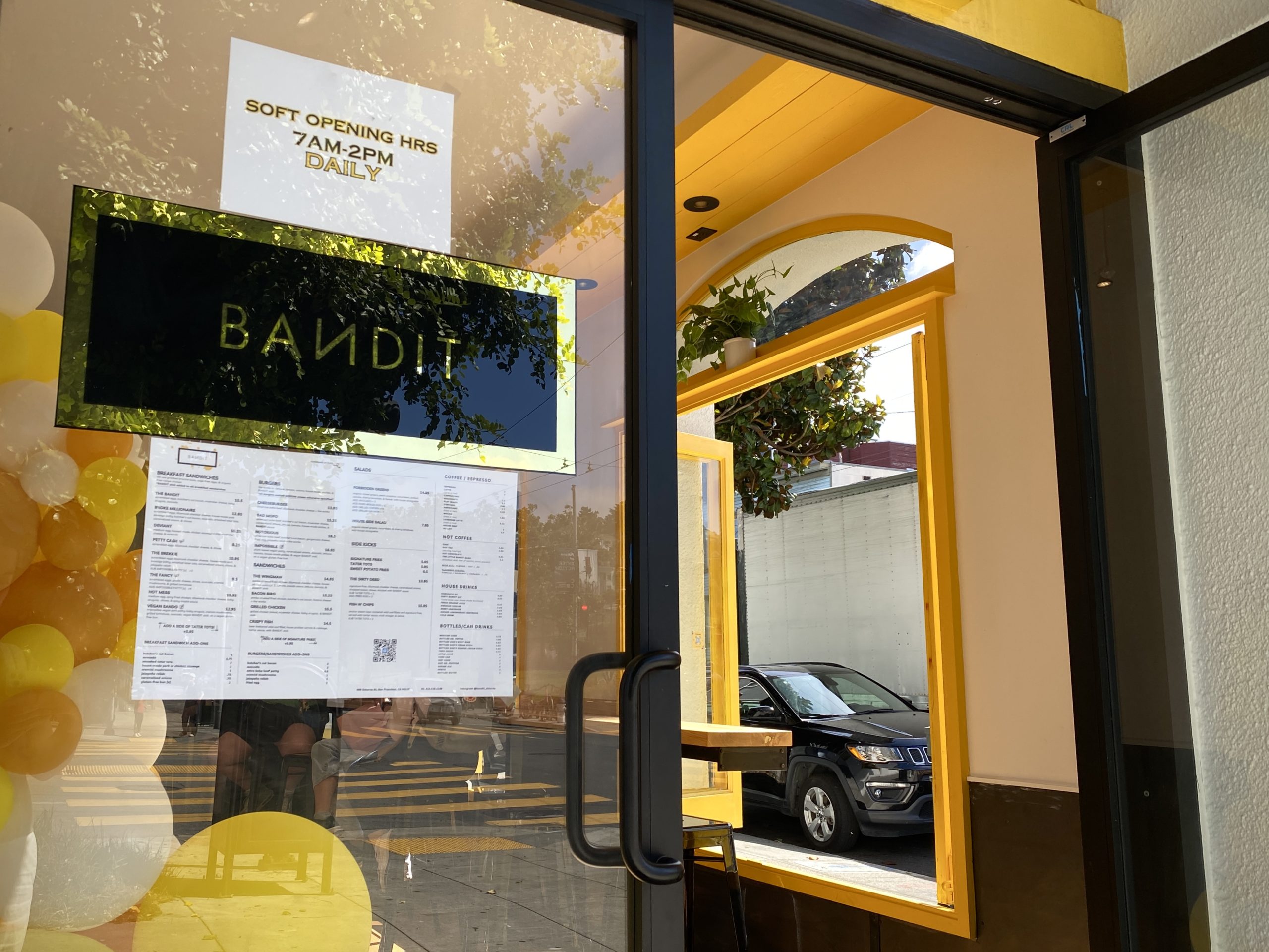 Bandit, new burger and breakfast joint, opens near Dolores Park