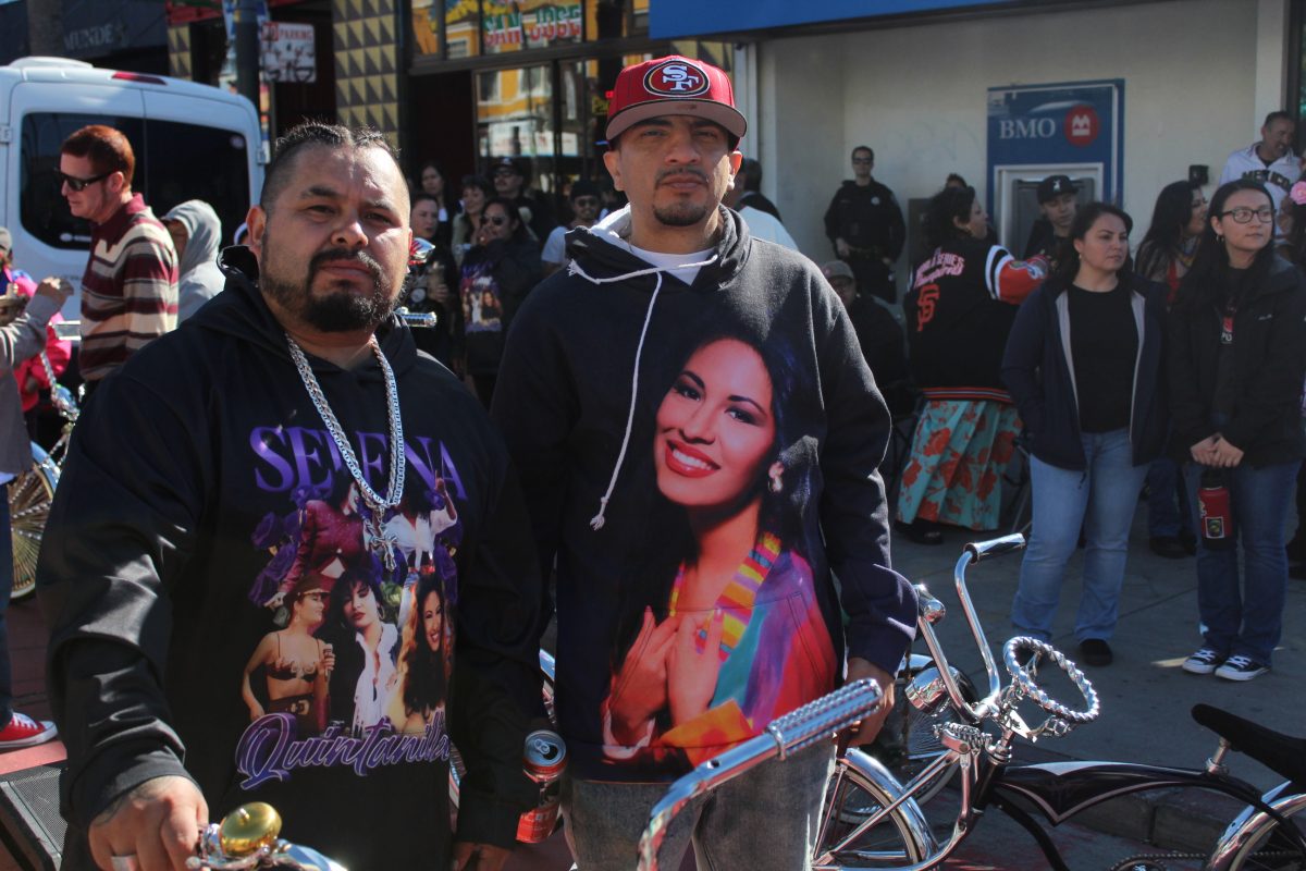 Selena fans line Mission Street to celebrate in lowrider fashion