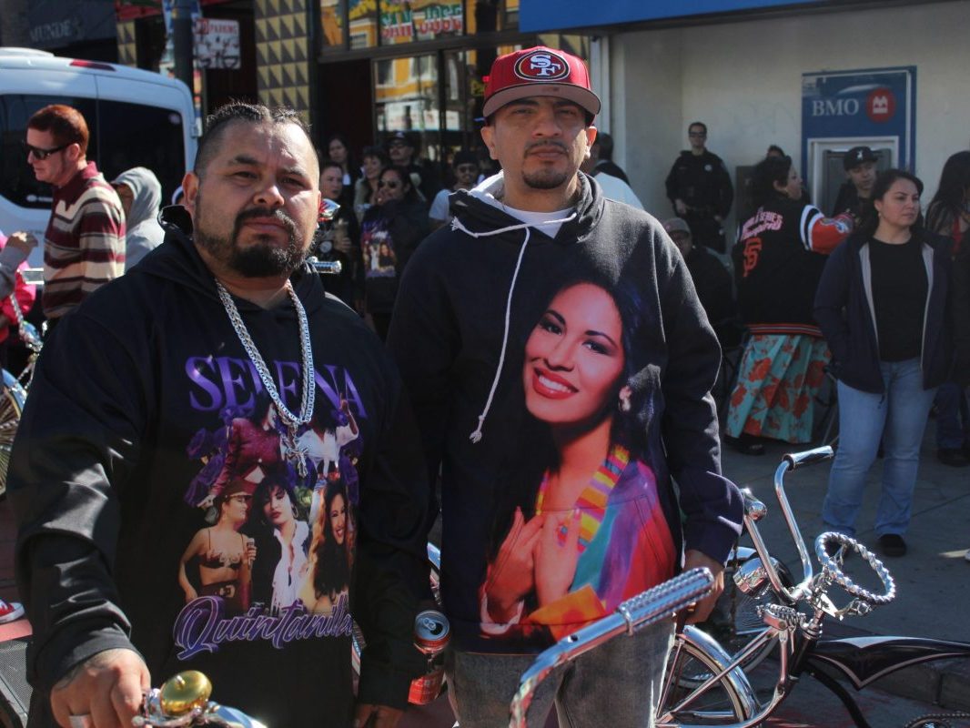 Selena fans line Mission Street to celebrate in lowrider fashion