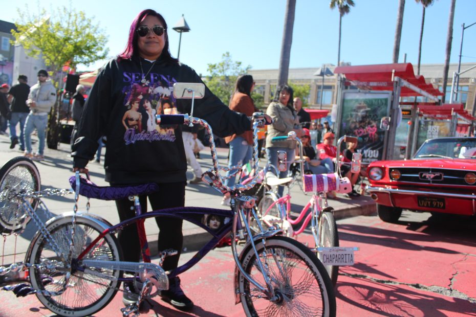 Selena fans line Mission Street to celebrate in lowrider fashion