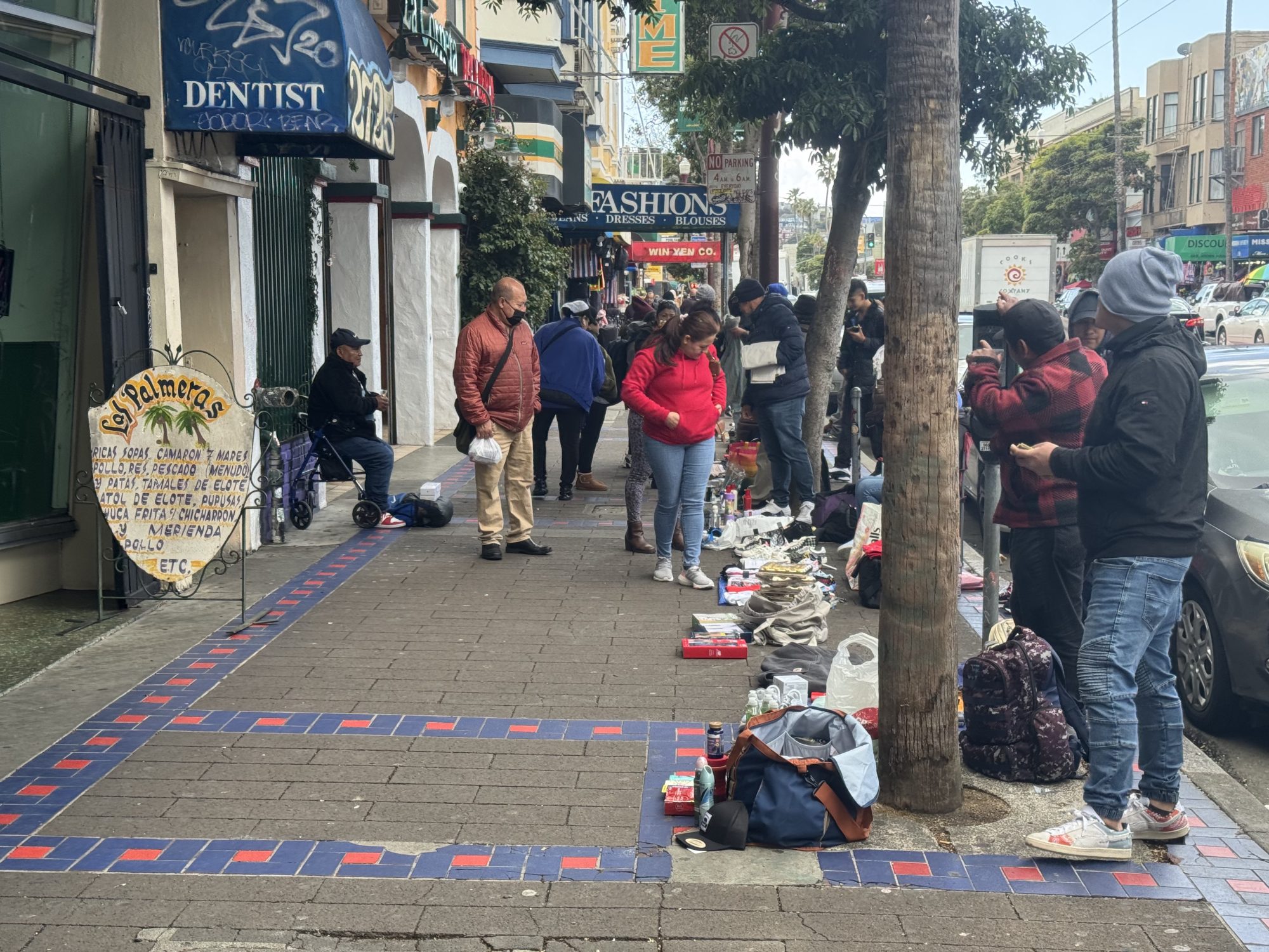 Police watchtower installed at 24th St. BART Plaza