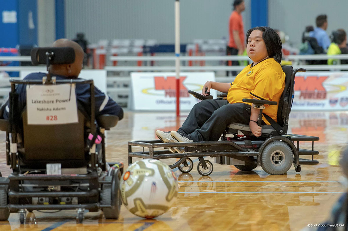 Newcomers join Team USA vets in S.F. wheelchair ‘power soccer’