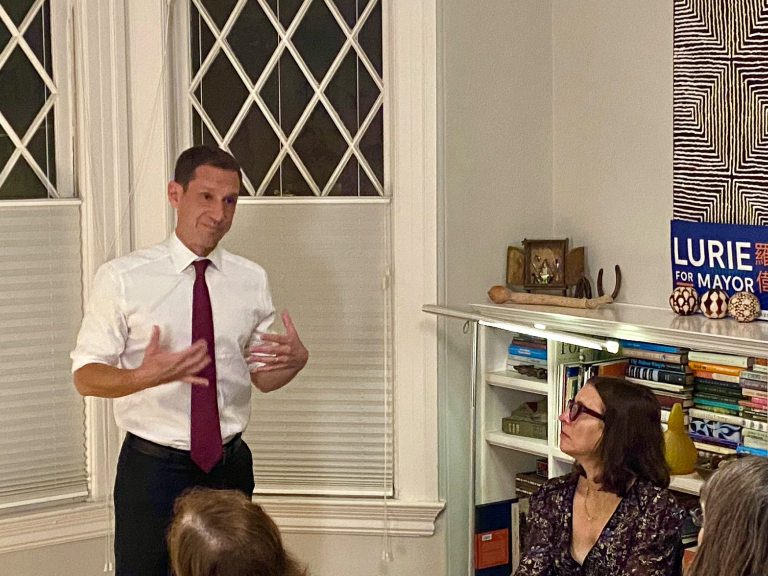 Daniel Lurie, the Democrat, gets supports from Republican group