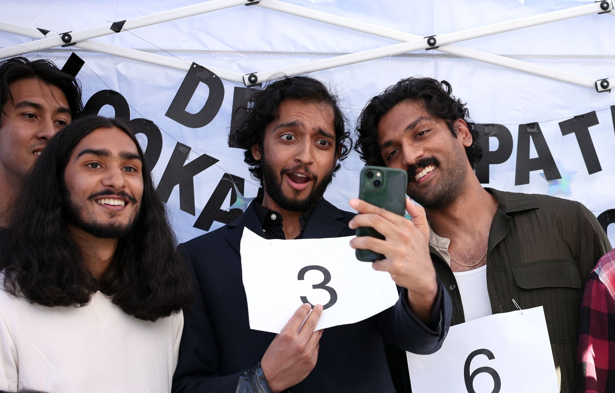 Hundreds gather at Dolores Park to crown Dev Patel lookalike