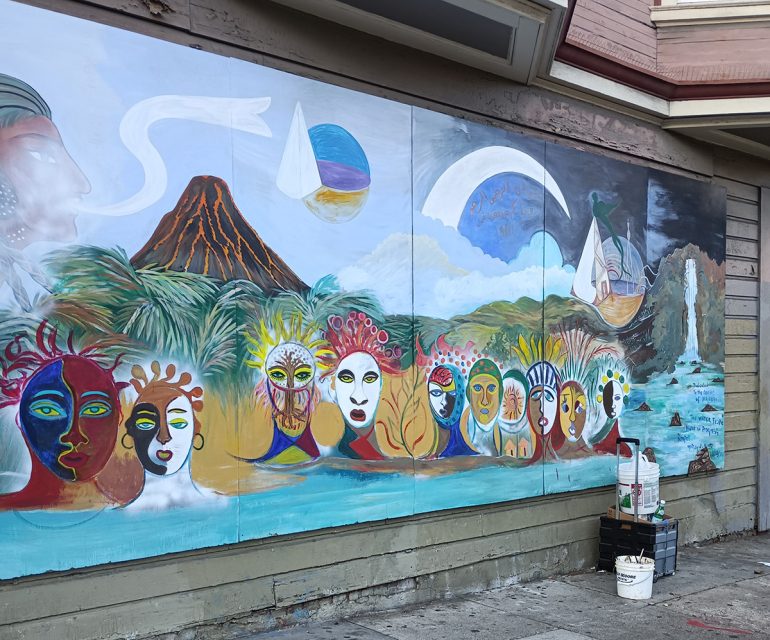 24th and Valencia mural defaced, restored — and evolved - Mission Local