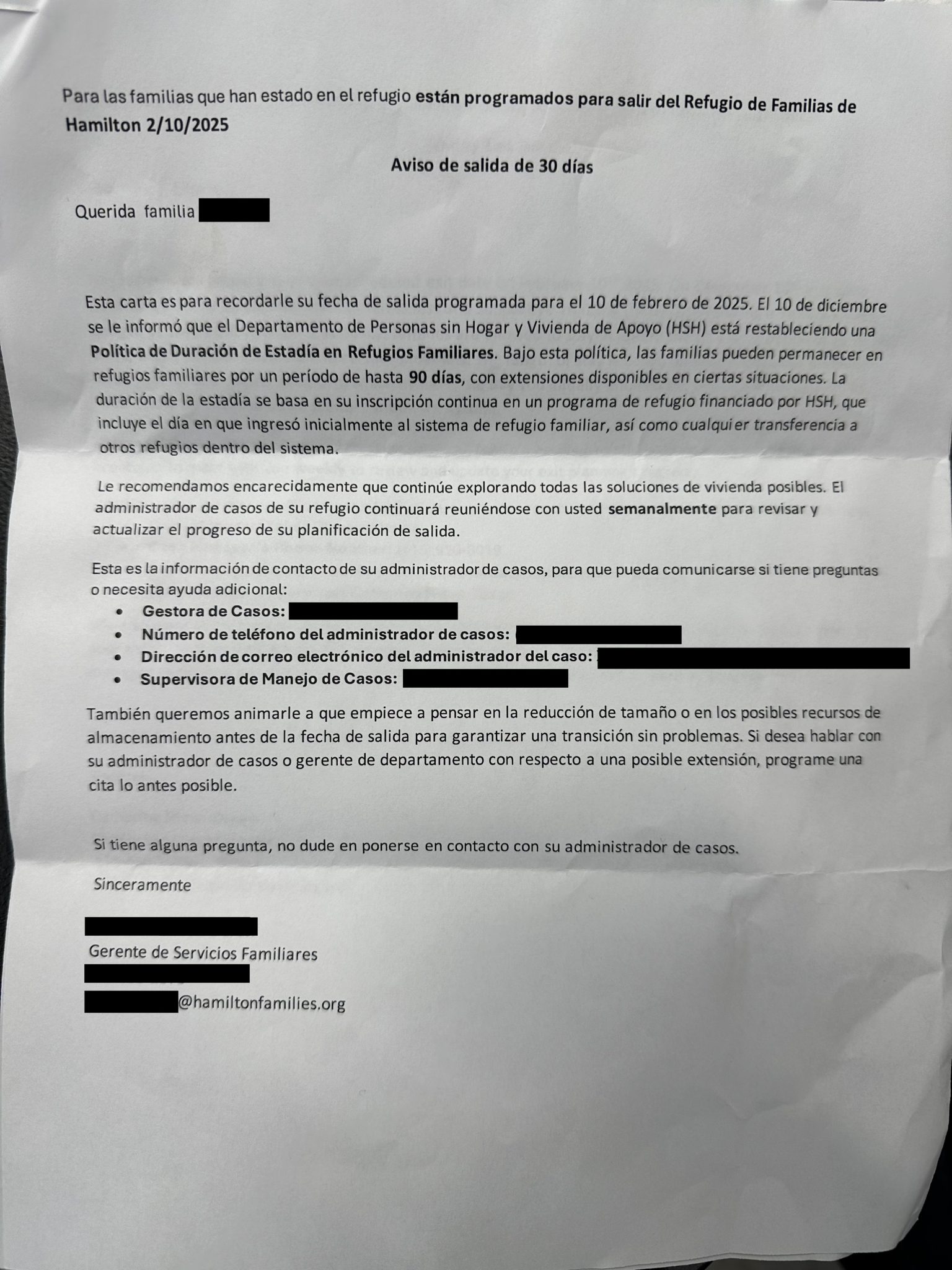 Homeless families sent eviction notices from S.F shelters