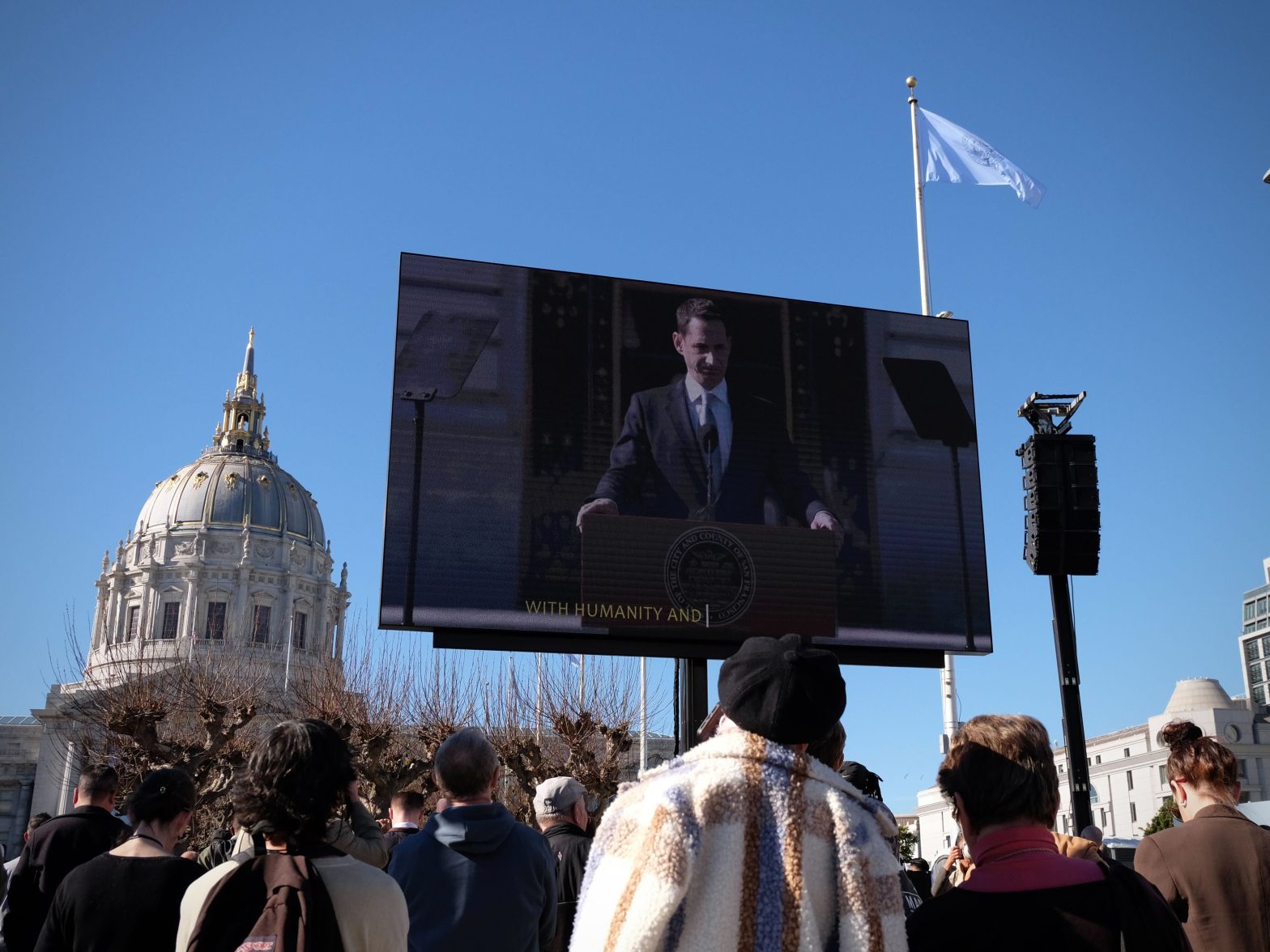 Daniel Lurie is sworn in as San Francisco’s 46th mayor