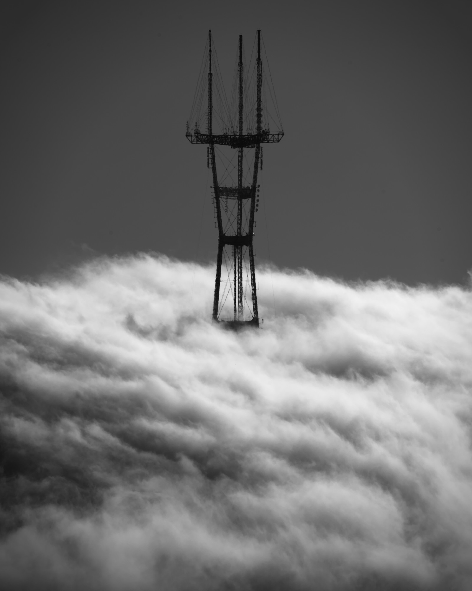 Foggy Sutro Tower