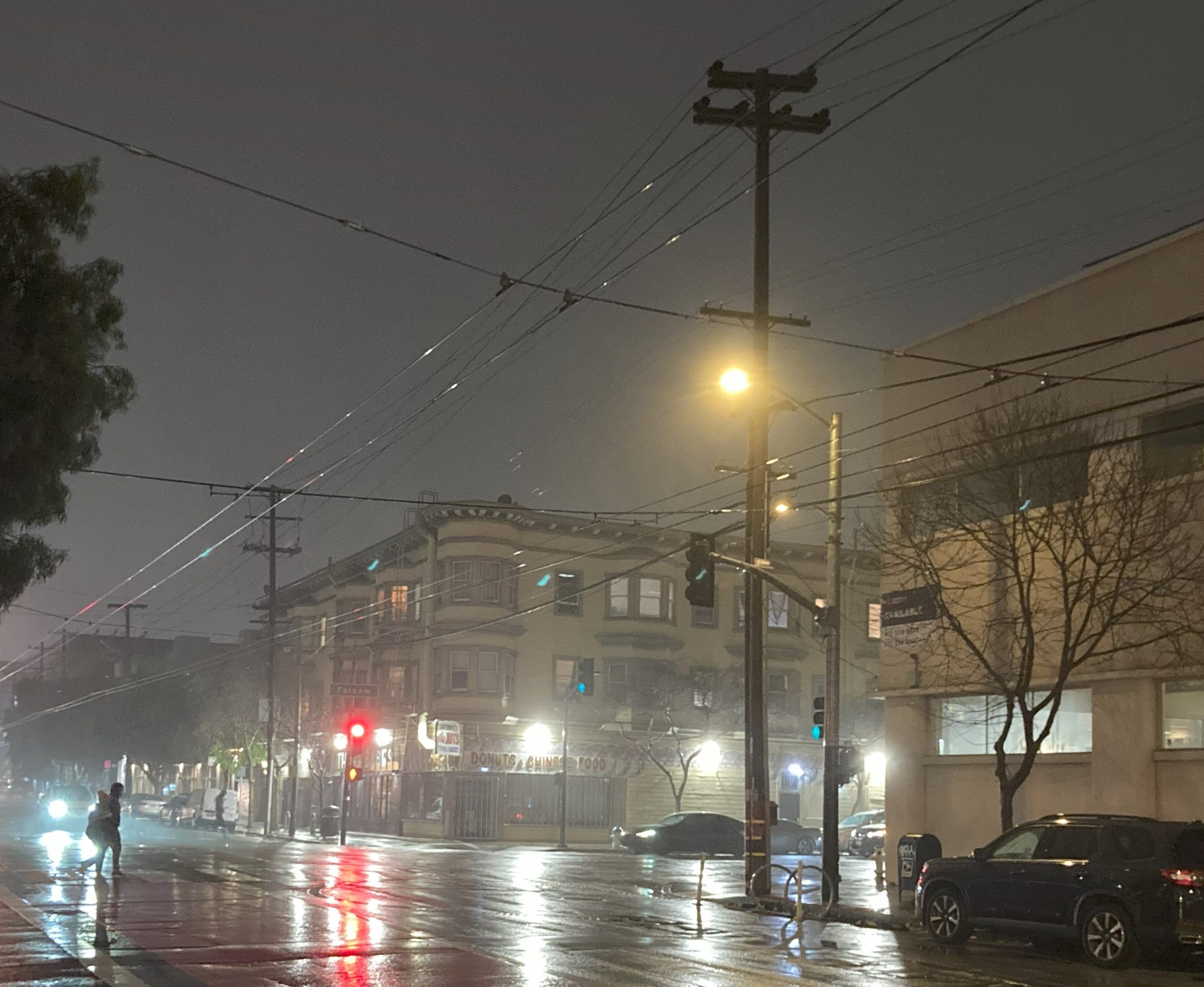 Rainy night on 16th Street