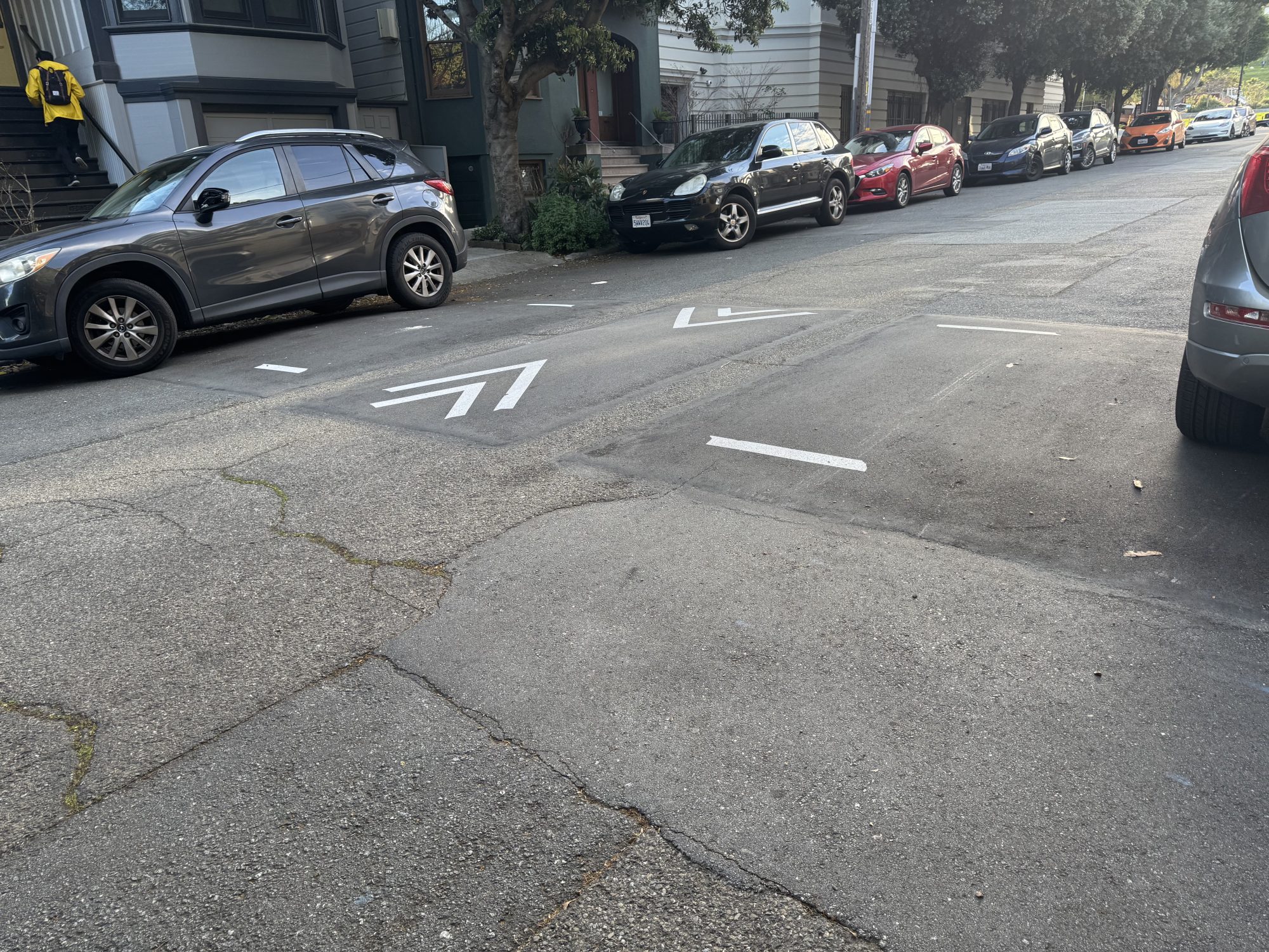 S.F.'s first ‘permeable pavement’ street tanked by speed bumps