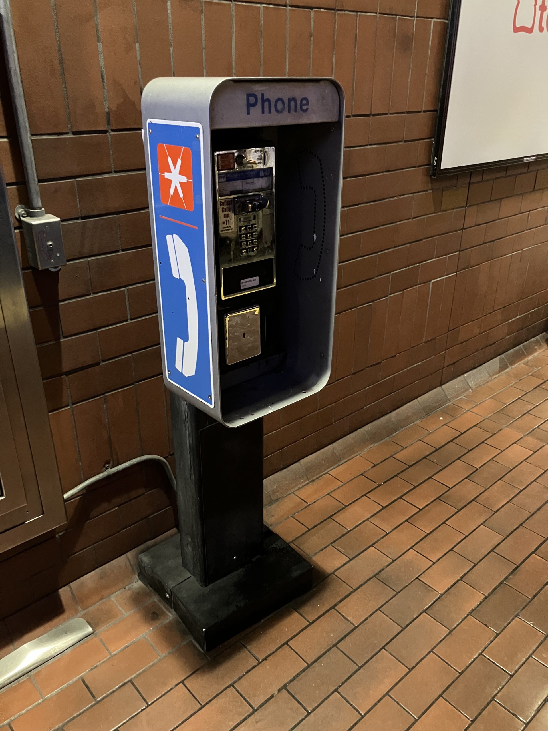 No service in the tunnel