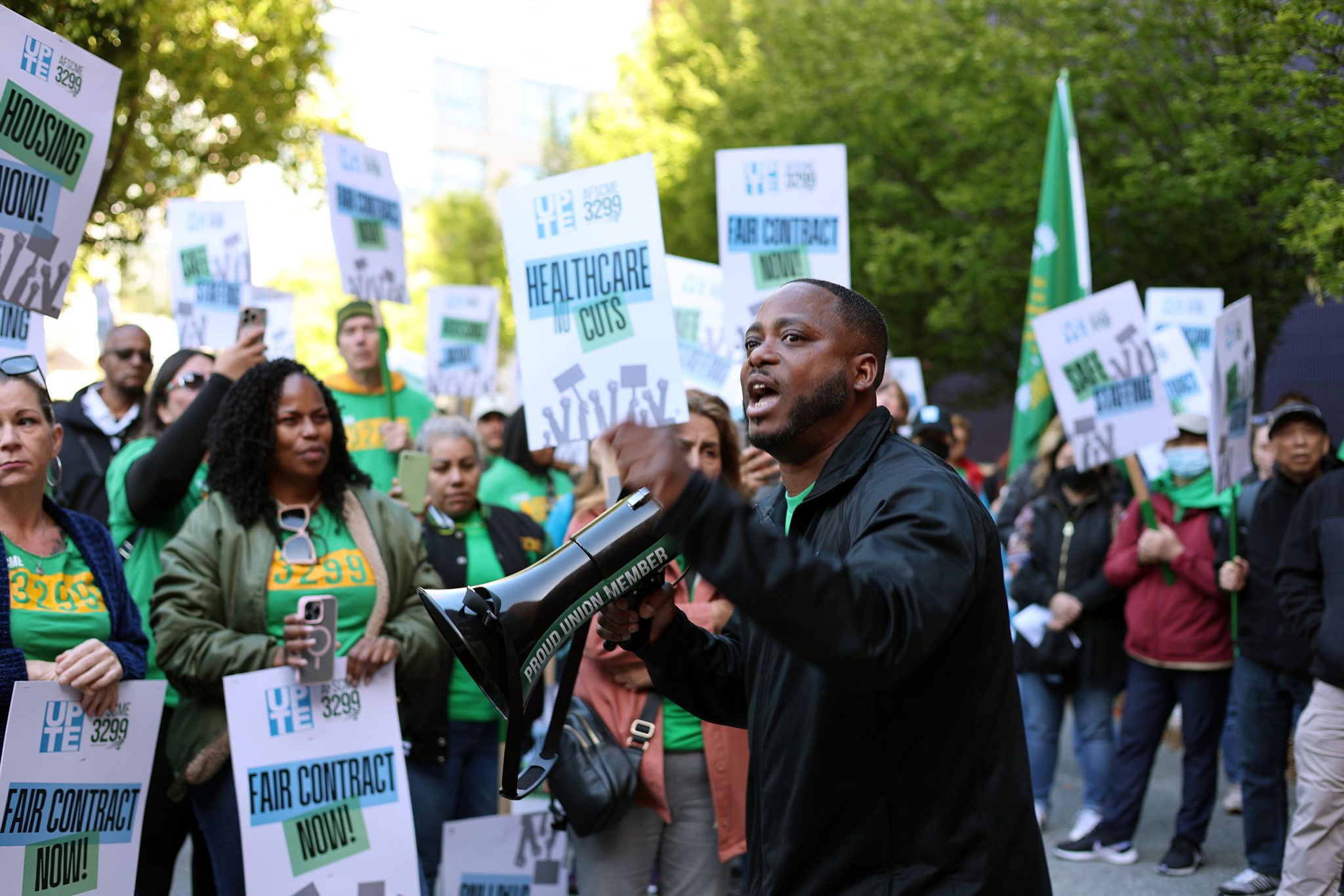 Over 20 arrested as UCSF social workers protest staffing crisis