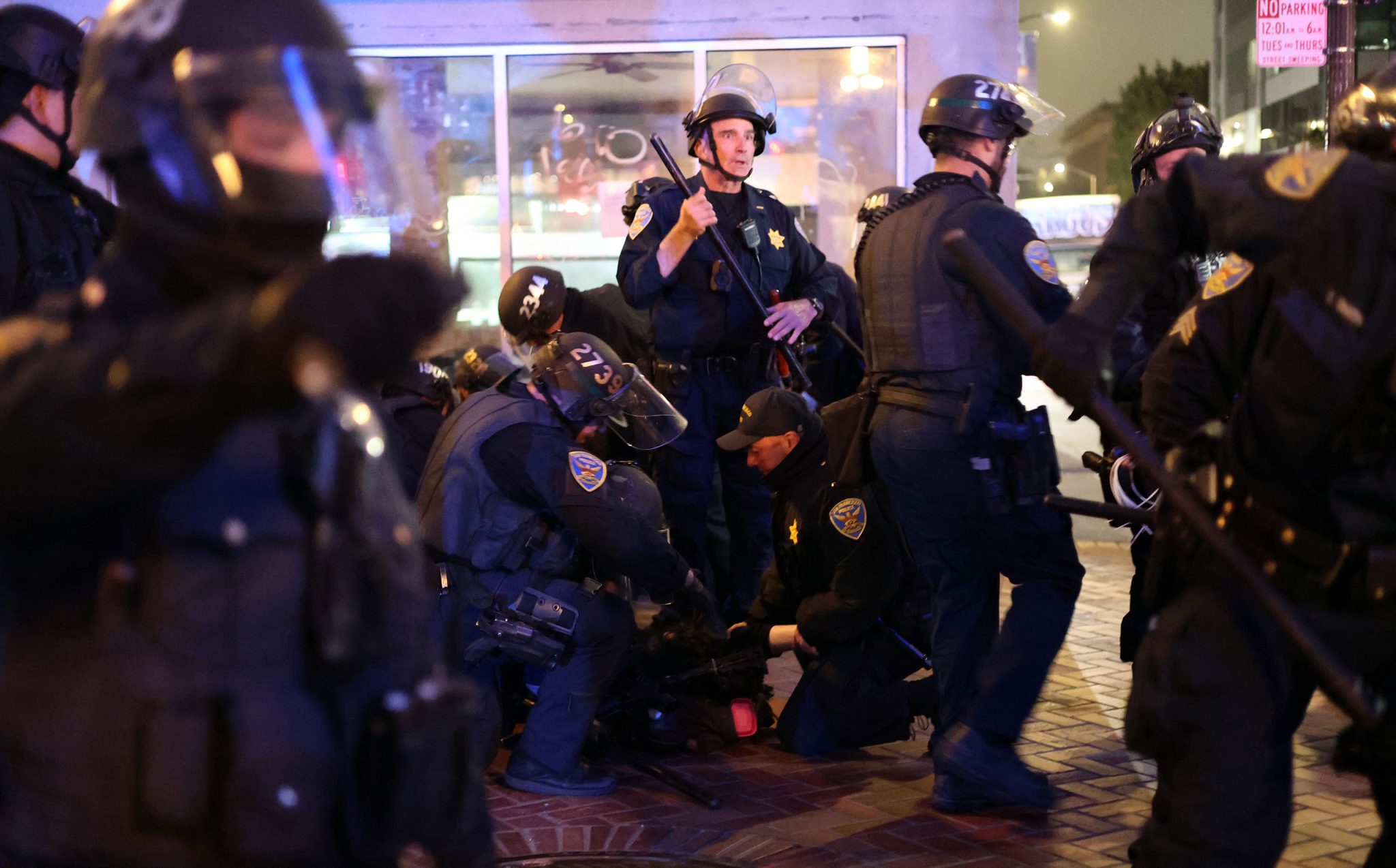 SFPD arresting dozens in 2nd night of mass protests against ICE