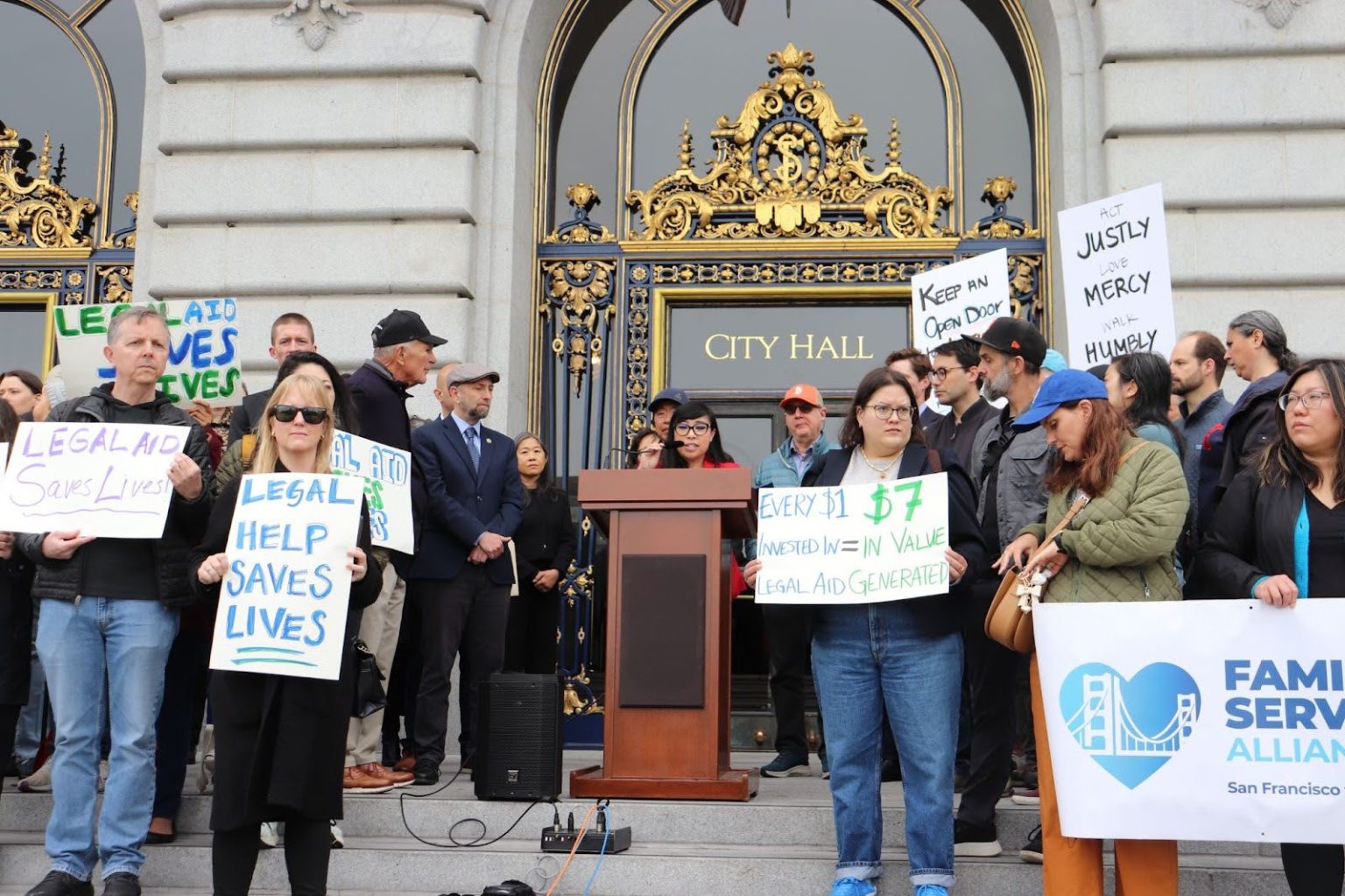 Legal aid nonprofit leader starts hunger strike against budget cuts