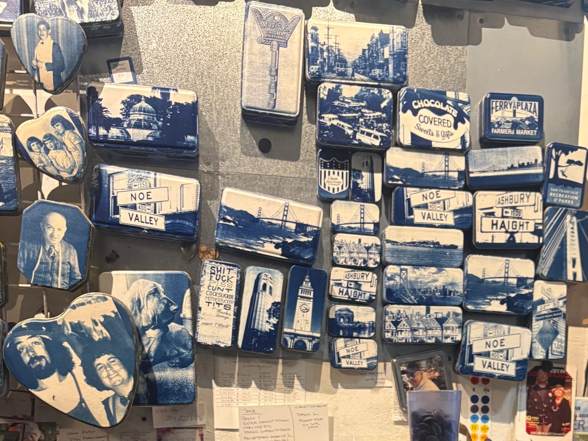 The Noe Valley chocolate shop where you can find 50K tin boxes