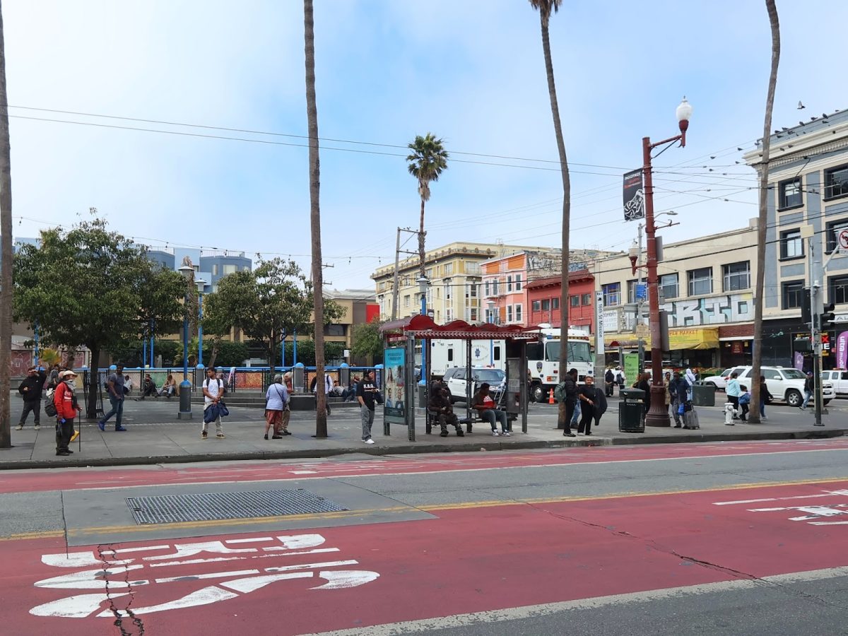 Day 158 at the 16th Street Plaza: A tale of two streets - Mission Local