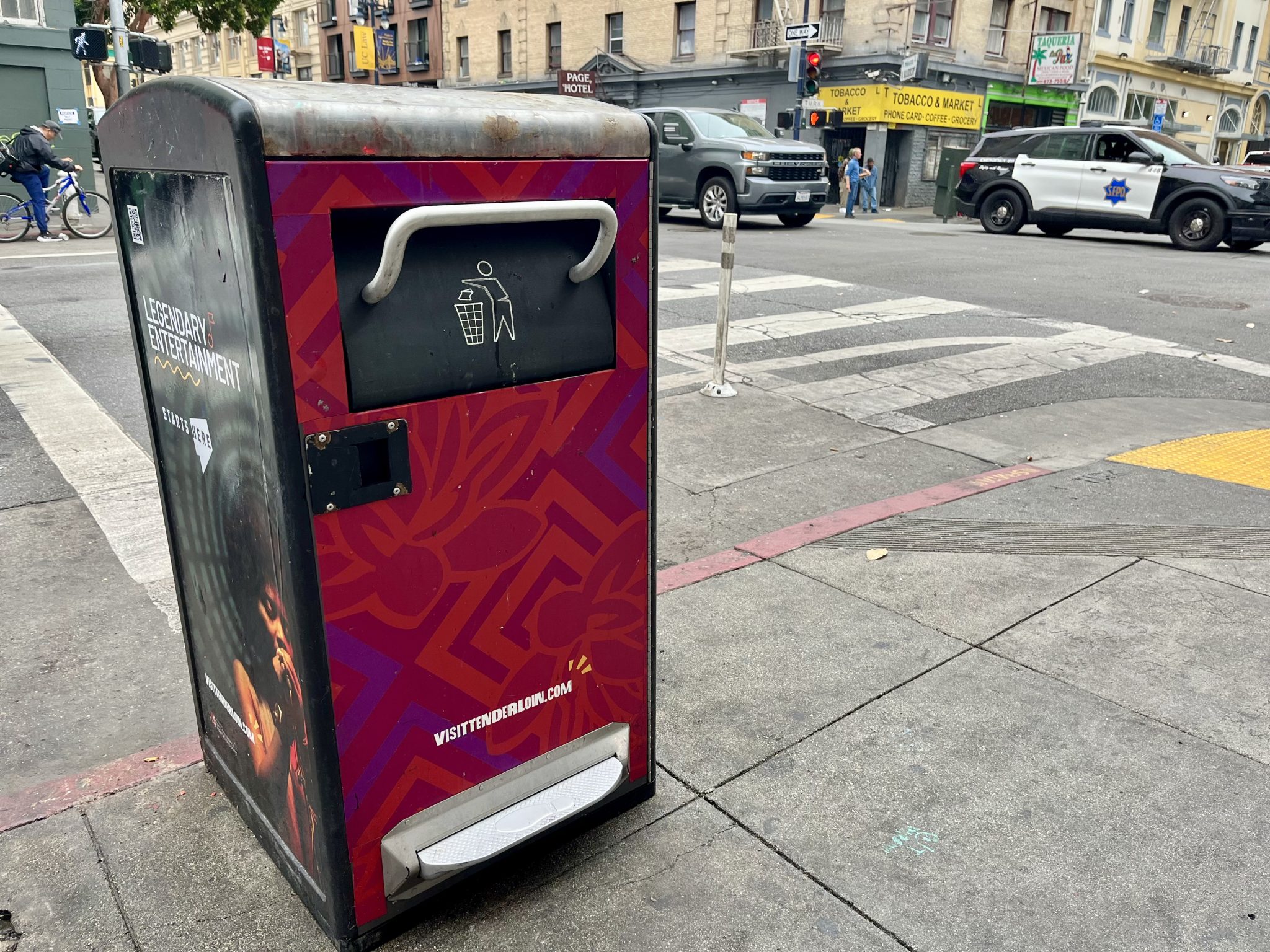 The Tenderloin has to replace its fancy trash bins — but with what?
