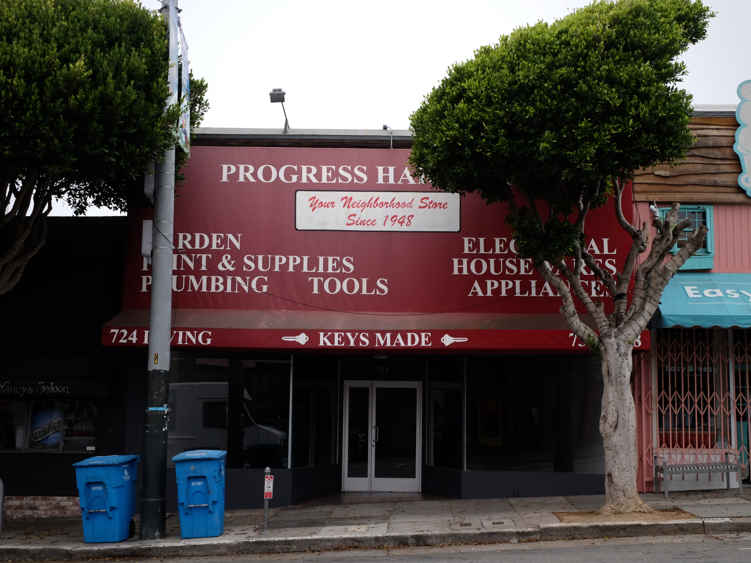 Progress Hardware, 77-year-old Inner Sunset staple, won’t reopen