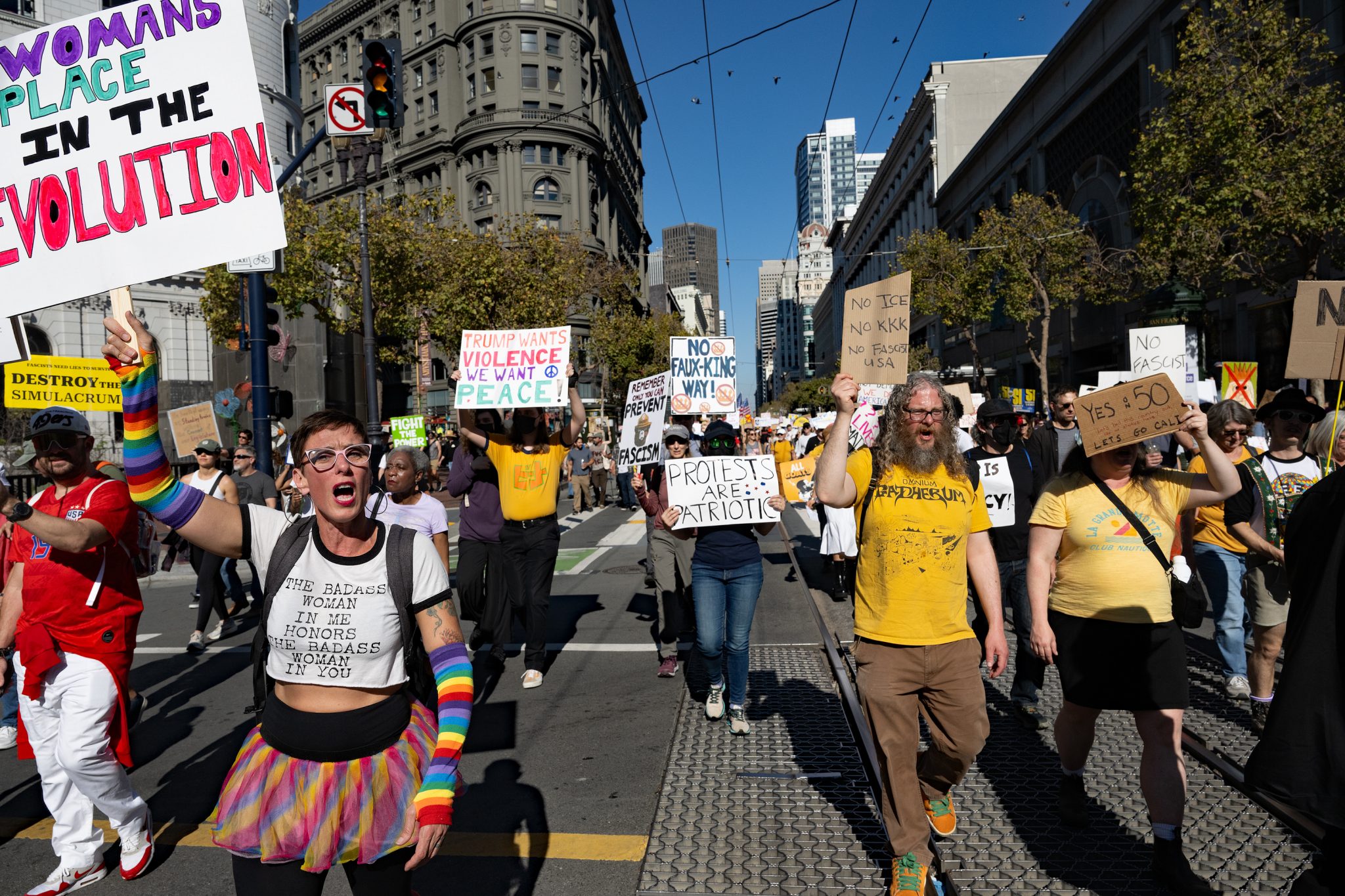 Photos: More from San Francisco's 'No Kings' protest