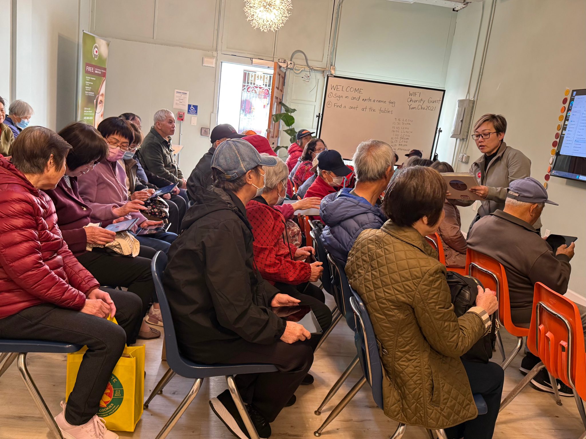 Chinese seniors using AI translation to build political muscle in S.F.